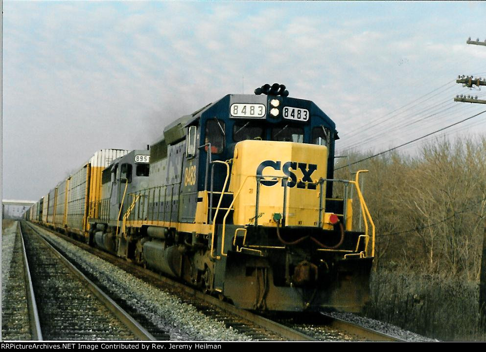 CSX 8483 & 8951